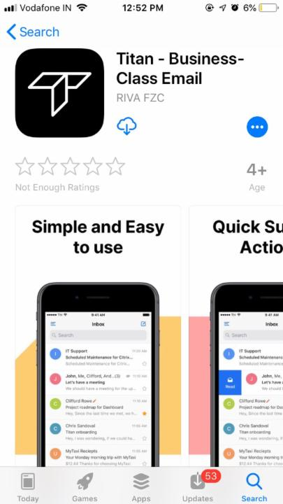 Configure o Titan no seu dispositivo iOS – Titan Mail