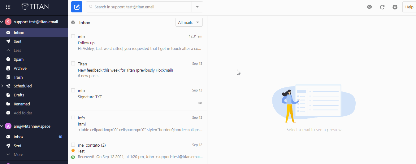 Know when your Emails are opened – Titan Mail