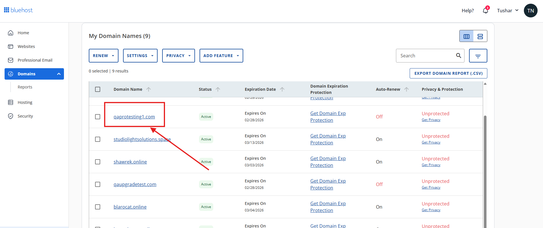 Setup Titan MX and TXT records for Bluehost – Titan Mail