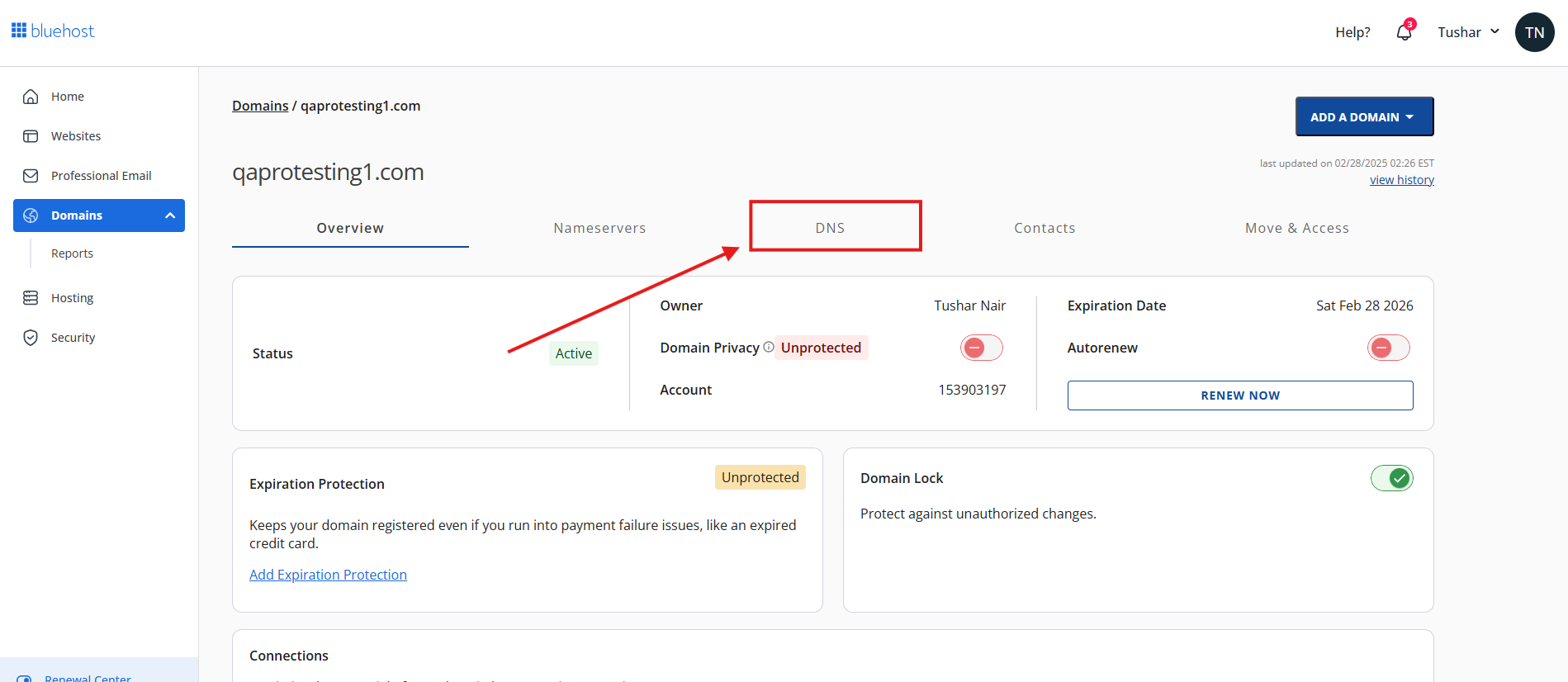 Setup Titan MX and TXT records for Bluehost – Titan Mail