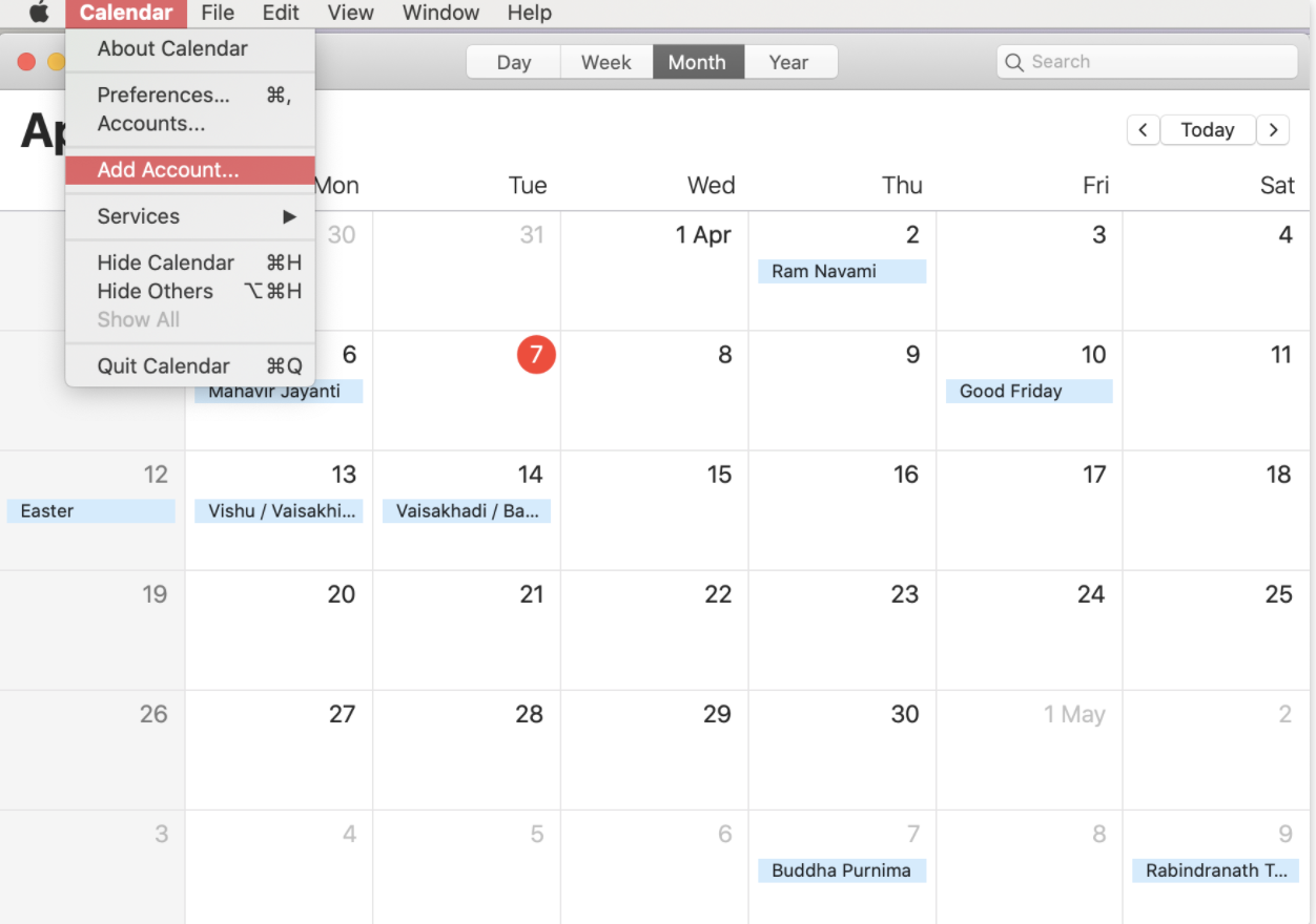 Configure CalDAV – Titan Mail